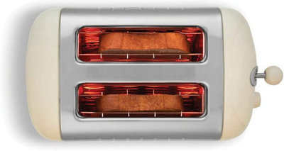 Dualit Lite 2 Slot Toaster 26202 - Cream Gloss
