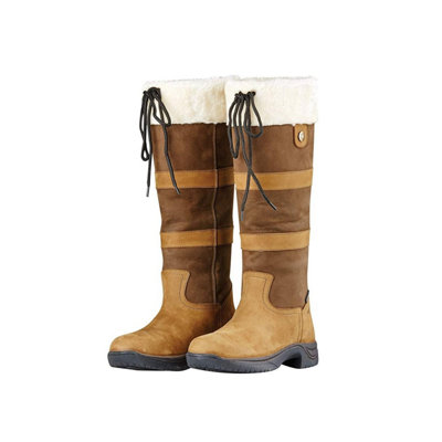 Dublin Adults Unisex Leather Eskimo Boots II Dark Brown (9 UK)