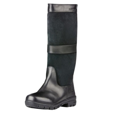 Dublin Womens/Ladies Danman Leather Boots Black (3 UK)