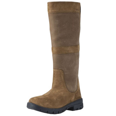 Dublin Womens/Ladies Danman Leather Boots Chocolate Brown (3 UK)