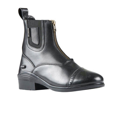 Dublin Womens/Ladies Evolution Zip Front Waterproof Leather Paddock ...