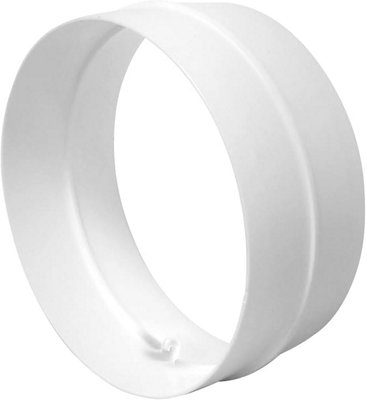 Duct Connector 150mm / 6" Round PVC Ducting, Ventilation Pipe, Hose, Tube