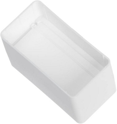 DUCT CONNECTOR WITH NON-RETURN DAMPER FLAP 110X55MM, STRAIGHT JOINT ...