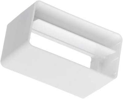 DUCT CONNECTOR WITH NON-RETURN DAMPER FLAP 110X55MM, STRAIGHT JOINT ...