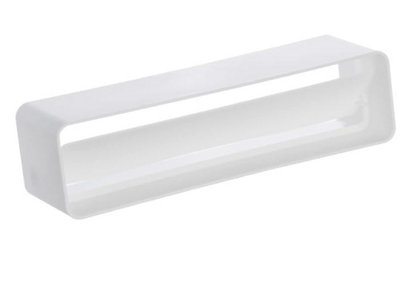 Duct Connector with Non-Return Damper Flap 220x55mm Straight Joint ...