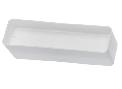 Duct Connector with Non-Return Damper Flap 220x55mm Straight Joint ...