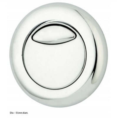 Dudley Vantage Concealed Toilet Cistern with 51mm Dual Flush Push ...