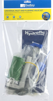 Dudley Victoria Dual Flush valve with 'Hydroflo' Telescopic Bottom ...