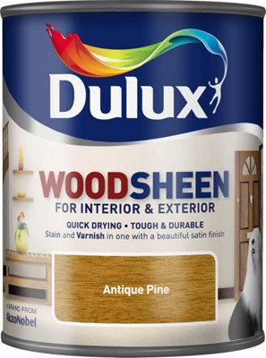 Dulux Quick Drying Interior/Exterior Woodsheen Antique Pine 750ml