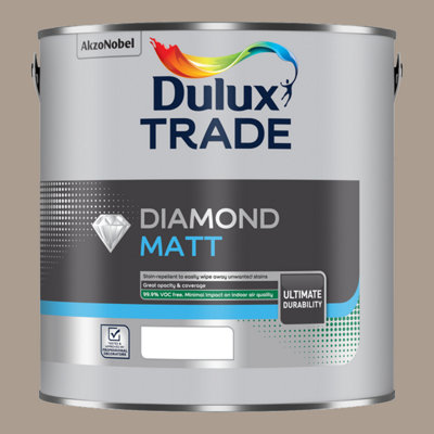 Dulux Trade Diamond Matt Emulsion Iced Frappe 2.5Ltr