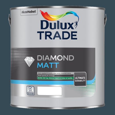 Dulux Trade Diamond Matt Emulsion Inkwell 2.5Ltr