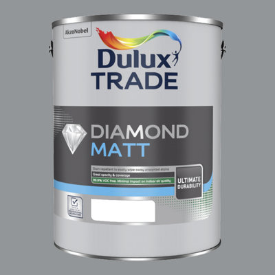 Dulux Trade Diamond Matt Emulsion Natural Slate 5Ltr