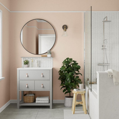 Dulux Trade Diamond Matt Emulsion Soft Peach 2.5Ltr