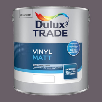 Dulux Trade Vinyl Matt Emulsion Acai Berry 2.5Ltr