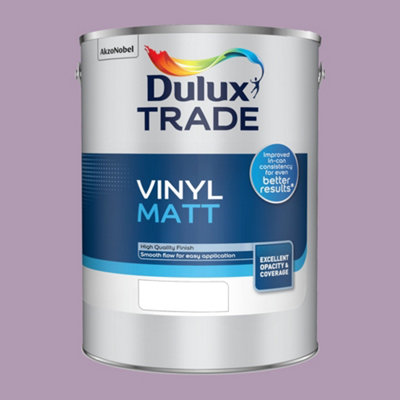 Dulux Trade Vinyl Matt Emulsion Frosted Grape 5Ltr