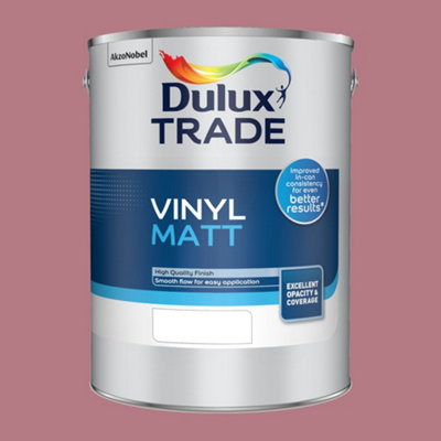Dulux Trade Vinyl Matt Emulsion Raspberry Diva 5Ltr