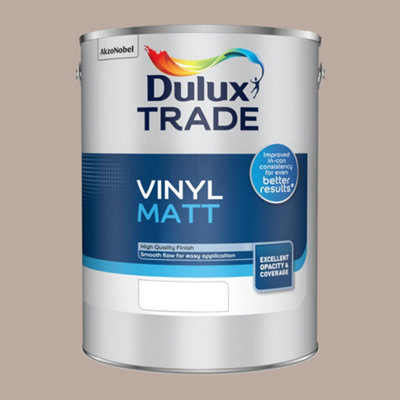 Dulux Trade Vinyl Matt Emulsion Soft Truffle 5Ltr