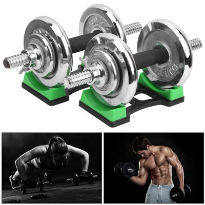 Dumbbell Storage Rack Mat - Floor Protector Stand for Fitness Equipment