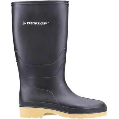 Dunlop Dulls Wellington Boot Black | DIY at B&Q