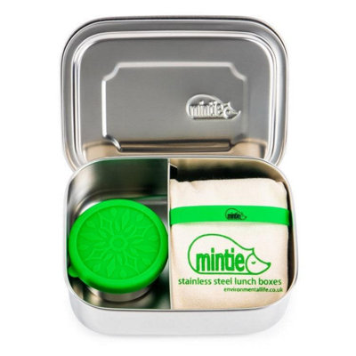 Duo 1l Stainless Steel Lunch Box Set