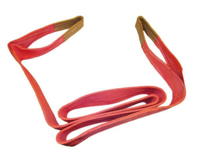 Duplex Web Sling 5 Ton 12 Metre (5T 12M 150MM Red Strap Hoist Lifting ...