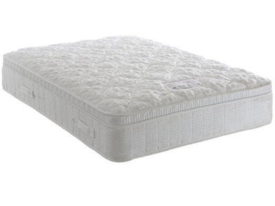 Dura Bed Celebration Deluxe 1800 Pocket Sprung Cushioned Divan Bed Set ...