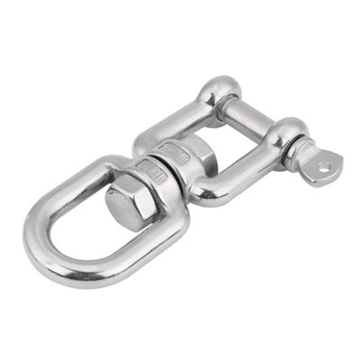 Durable 10mm 304 Stainless Steel Swivel Ring Snap Shackle Device