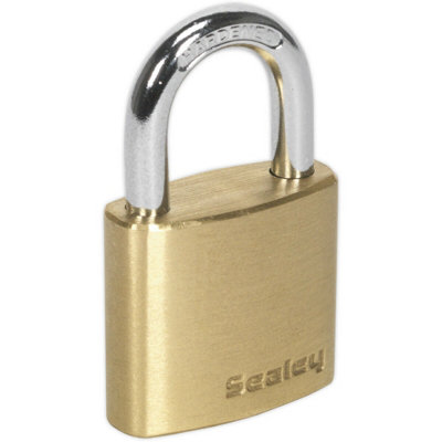 Durable 30mm Brass Padlock with 5mm Steel Shackle and 3 Keys for ...