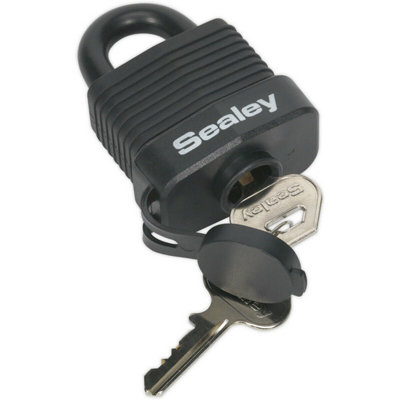 Durable 45mm Weatherproof Outdoor Padlock with Hardened Shackle and Two ...