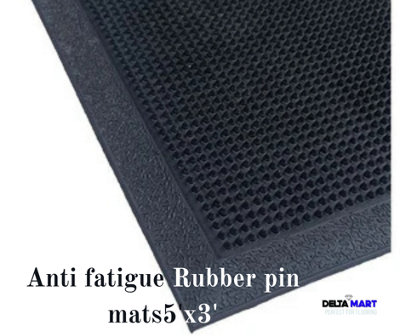 Durable 5ft x 3ft Anti-Fatigue Rubber PIN Mat Comfort for Commercial ...