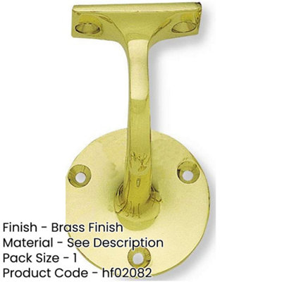 Durable 75mm PB Light Handrail Bracket for Secure Installation - Stair ...