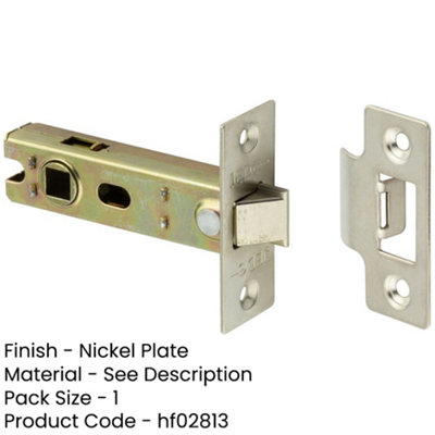 Durable 76mm Nickel Plated Tubular Latches for Secure Closure and Easy ...