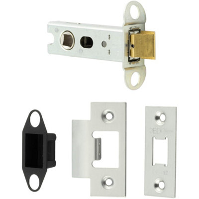 Durable 76mm Satin Stainless Steel Tubular Latches for Secure Door Closure