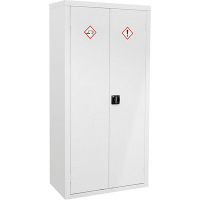 Durable Acid and Alkali Storage Cabinet - 900mm x 460mm x 1800mm with 2 ...