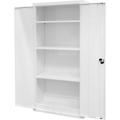 Durable Acid and Alkali Storage Cabinet - 900mm x 460mm x 1800mm with 2 ...