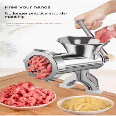 Durable Adjustable Meat Mincer Grinder Heavy Duty Hand Operated Grinder ...