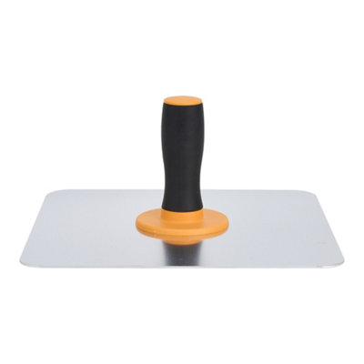 Durable Aluminum Hawk with Textured Surface for Efficient Plastering