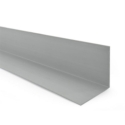 Durable Angle PCV Wall Corner Protector 50x50mm, 1m (L), Gray