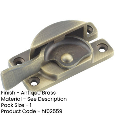 Durable Antique Brass Fasteners for Vintage Windows - Window Fastener