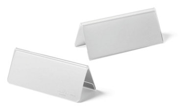 Durable Clear Acrylic Table Place Name Holders and Inserts - 10 Pack ...