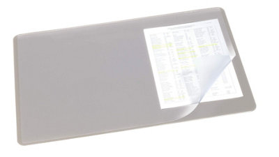 Durable Clear Overlay Non-Slip Desk Mat Notes Protector Pad - 53x40 cm ...