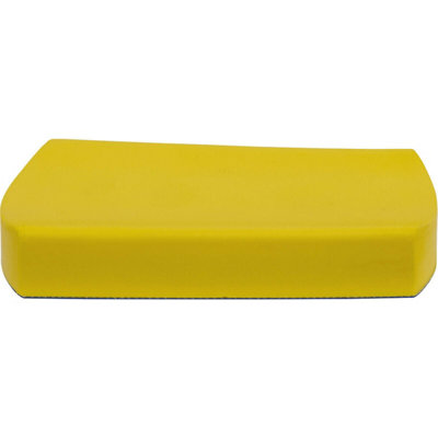 Durable Concave Sanding Block - 90mm x 155mm with Hook and Loop Surface