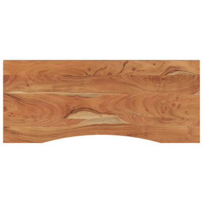 Durable Desk Top 120x50x2.5 cm Rectangular Solid Wood Acacia