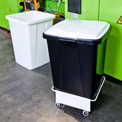 Durable DURABIN 90L Square - Food & Freezer Safe Waste Recycling Bin ...