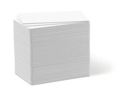 Durable DURACARD ID 300 Premium Plastic Blank Cards 0.75mm - 100 Pack ...