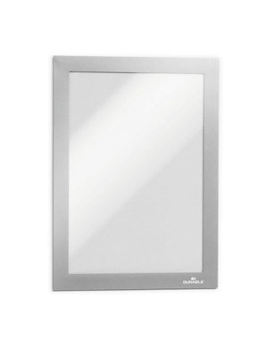 Durable DURAFRAME Self Adhesive Magnetic Signage Frame - 10 Pack - A5 ...