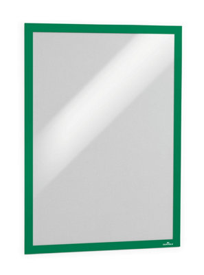 Durable DURAFRAME Self Adhesive Magnetic Signage Frame - 2 Pack - A3 ...