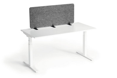 Durable Felt Desk Divider Panel - Visual Acoustic Privacy Partition ...