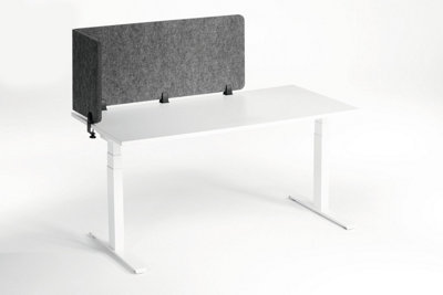 Durable Felt Desk Divider Panel - Visual Acoustic Privacy Partition ...