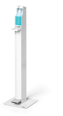 Durable Foot Pedal Hand Sanitiser Disinfectant Dispenser Floor Stand ...